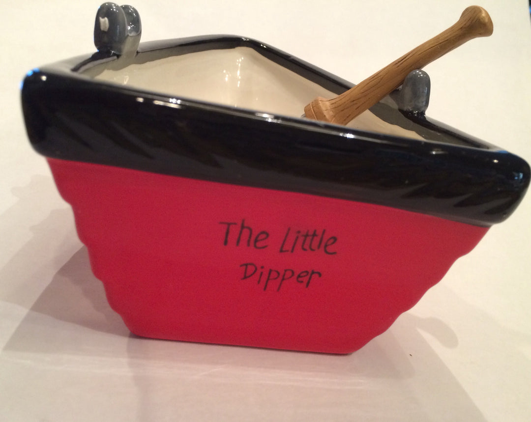 Boston Warehouse Rowboat Dip Bowl and Spreader Set - Beach Decor ...